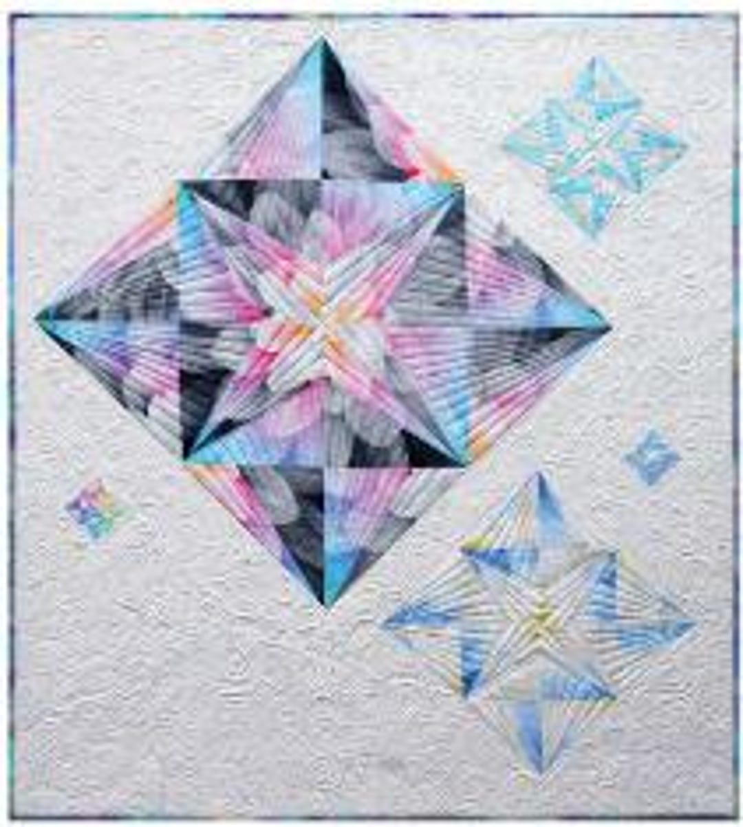 Radiant Blooms Quilt Kit With Pattern (63" X 64") - Etsy