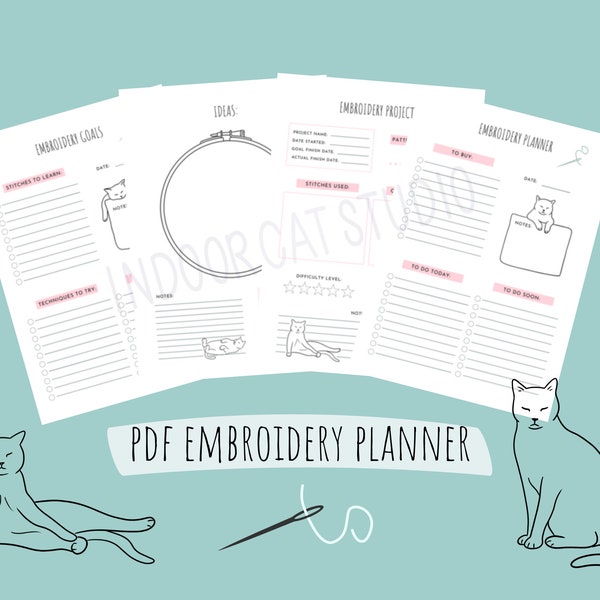 Embroidery Organizer - Etsy