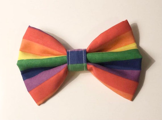 Pride Pride Bow Rainbow Bow Tie Pride Bow Tie Pride | Etsy