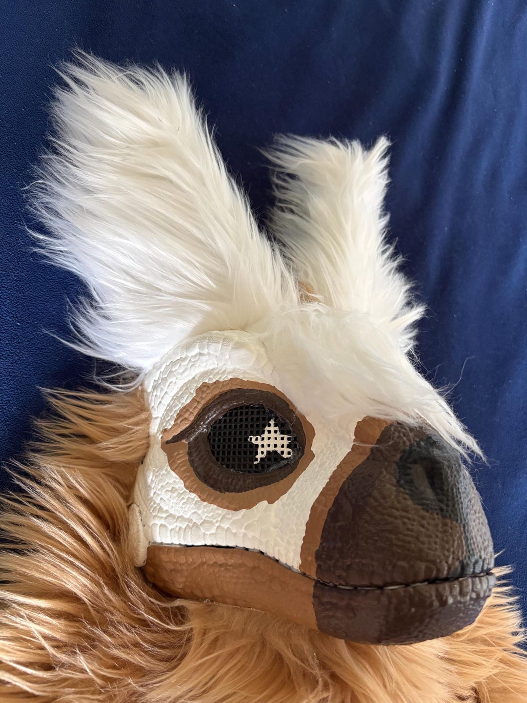 Fur Suit Dino Mask Custom Handmade Creature Set - Etsy