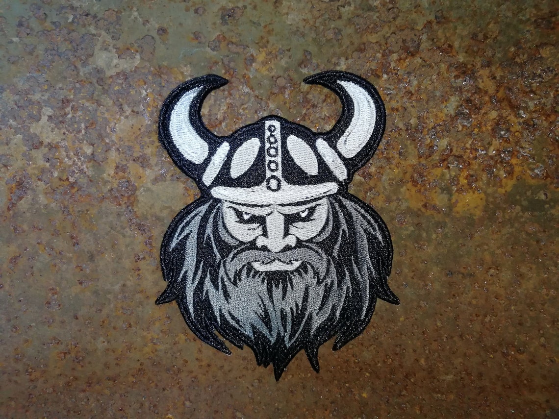 Embroidered Viking Patch for Jeans Jacket Patches Embroidered Patches ...