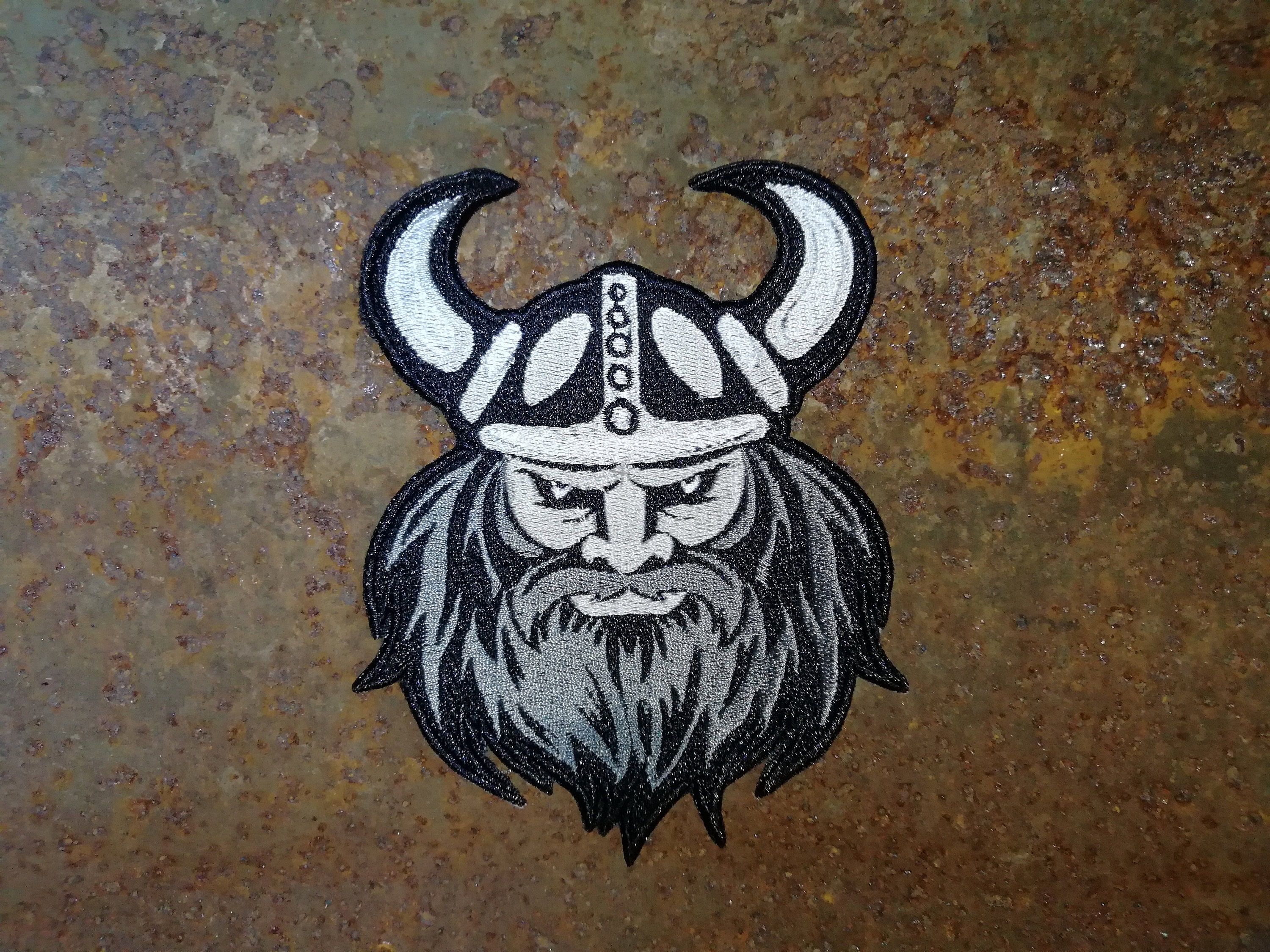 Embroidered Viking Patch for Jeans Jacket Patches Embroidered Patches ...