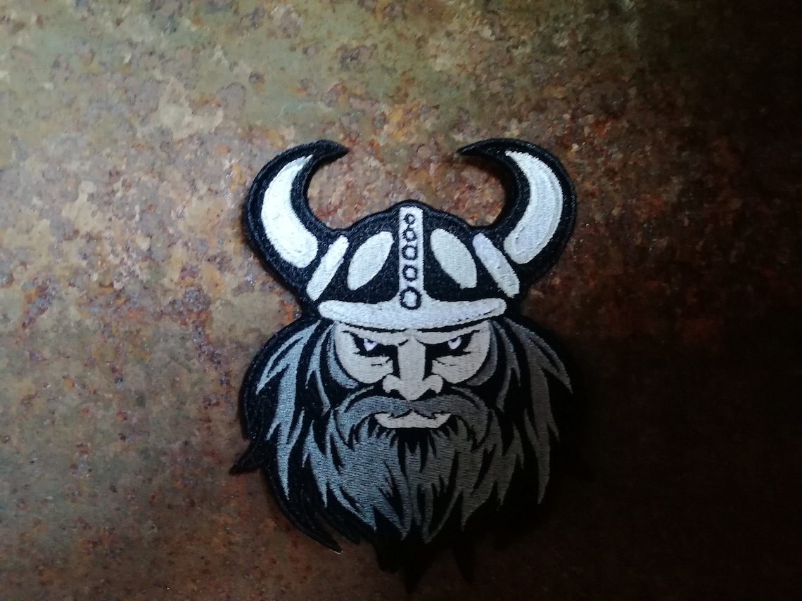 Embroidered Viking Patch for Jeans Jacket Patches Embroidered Patches ...