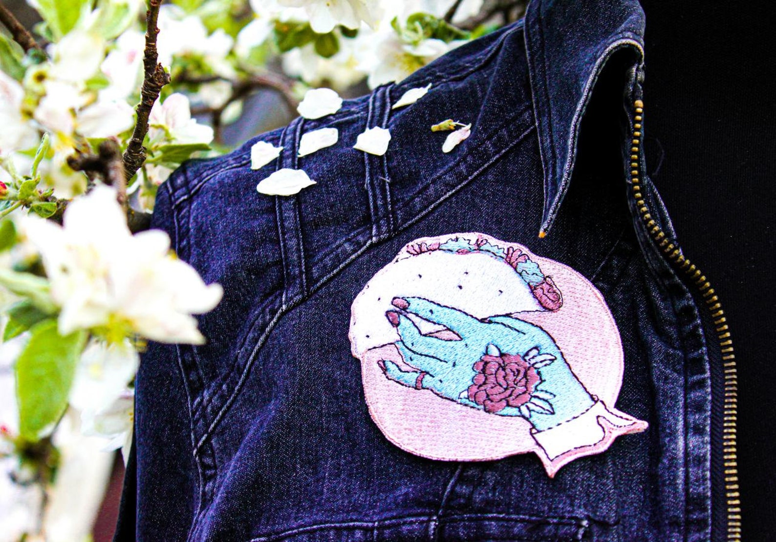 Hand Patch for Jeans Patches for Jackets Cute Patch - Etsy