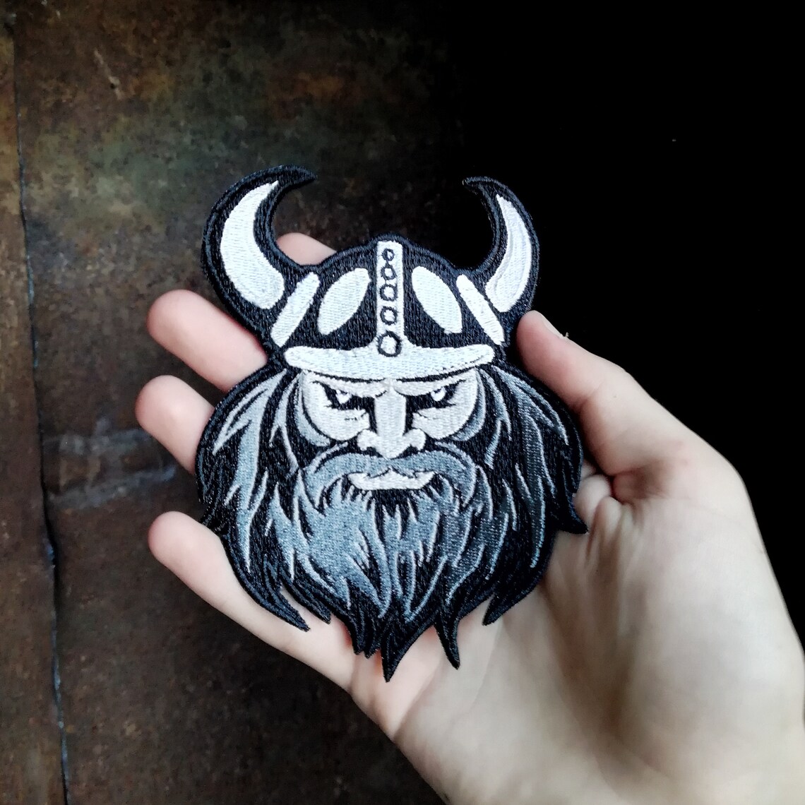 Embroidered Viking Patch for Jeans Jacket Patches Embroidered Patches ...