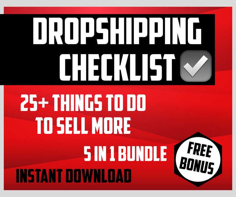 Dropshipping Checklist: How to Create and Manage Successful Listings ...