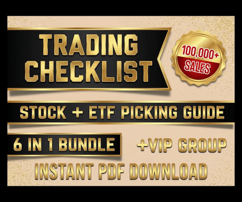 Stock Trading Checklist: ETF & Stock Picking Guide (PDF) - Etsy
