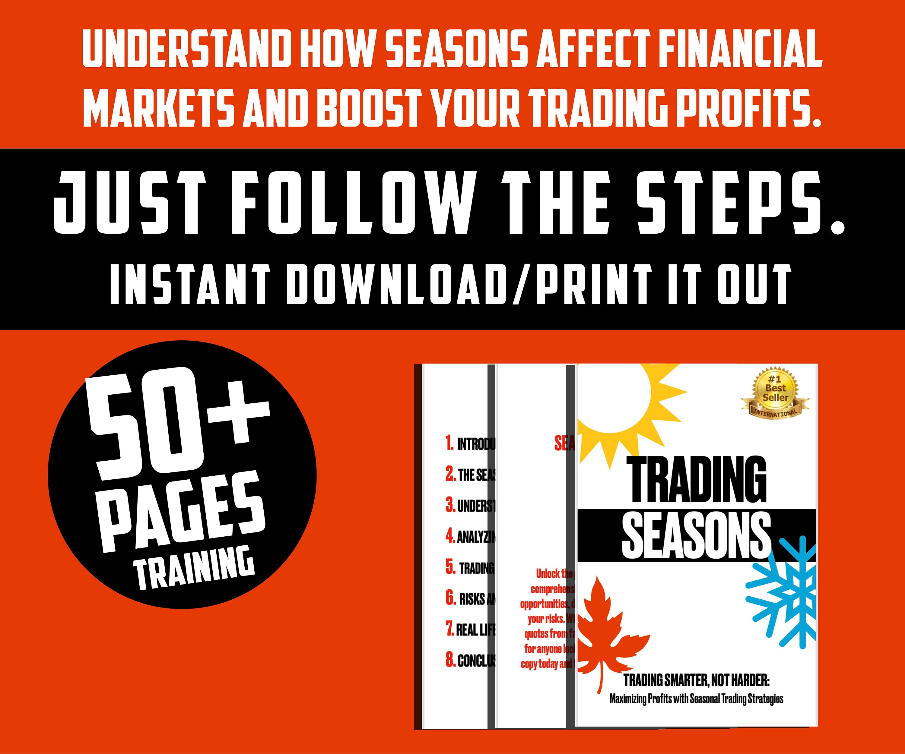 Trading the Seasons How to Profit From Seasonal Trends in Trading How ...