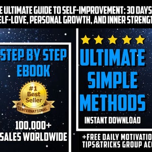 30 Days to Happier Mindset Positive Thinking Self-love Goal Achievement ...