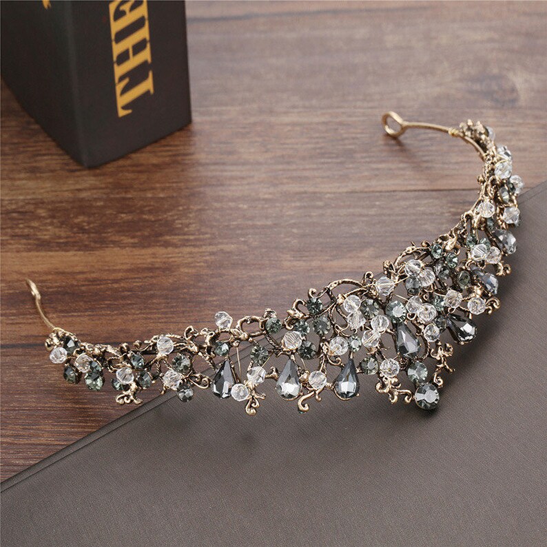 Baroque Tiara King Queen Crown Bridal Crown Wedding Crown - Etsy