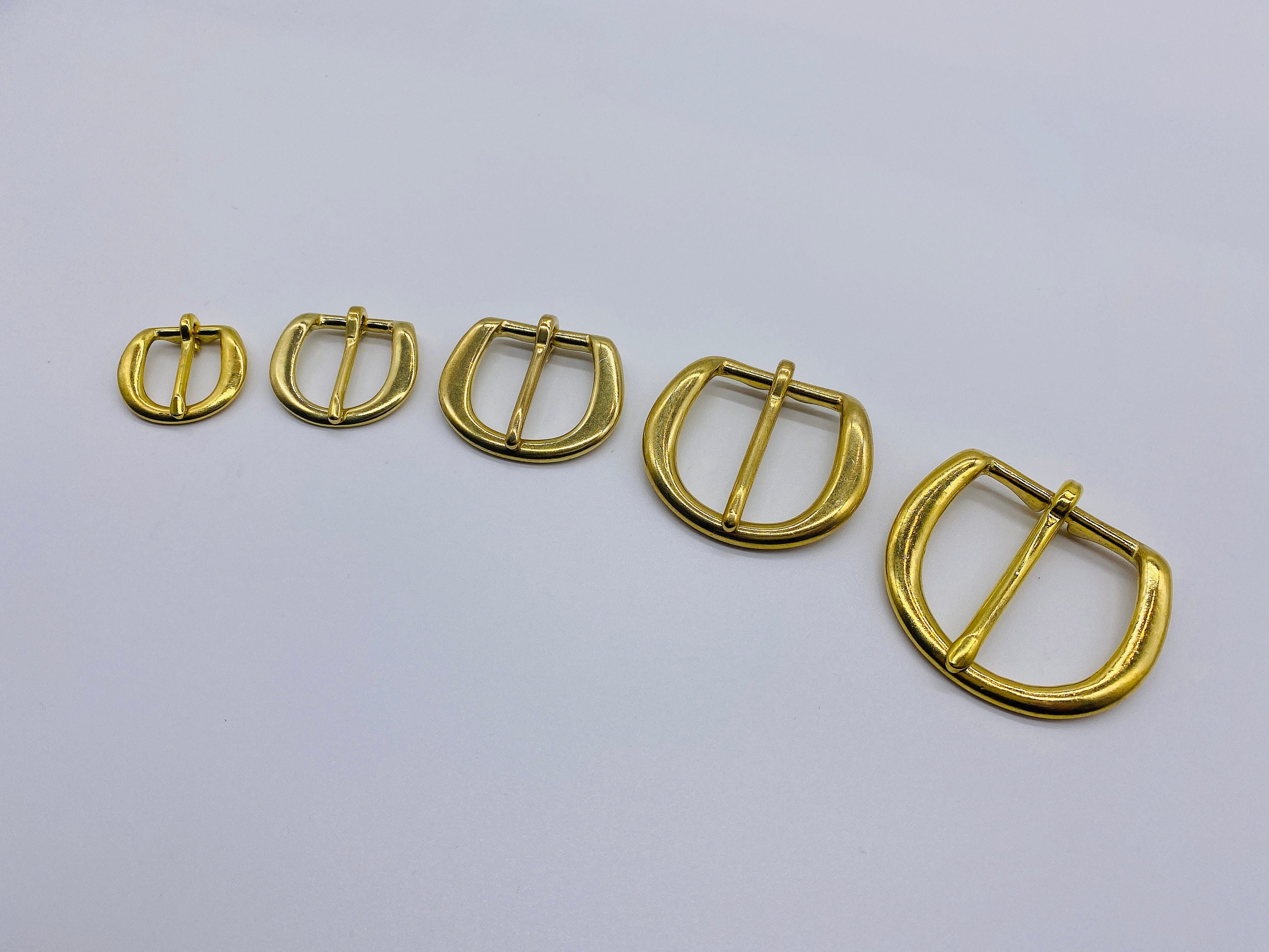 Solid brass pin belt buckle western style leather craft | Etsy