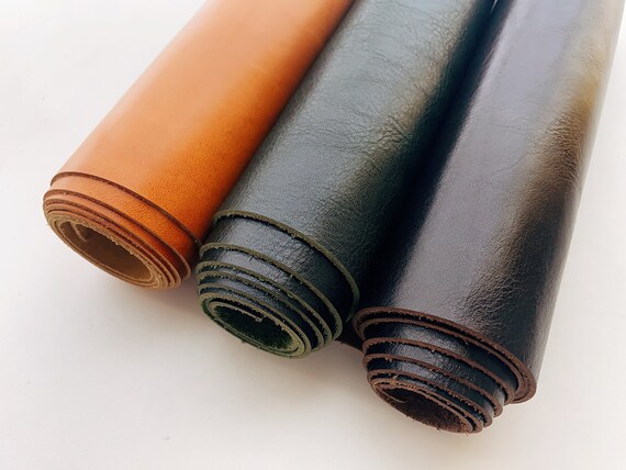 1.6mm Thick Distressed Dyed Veg Tan Leather Craft Select - Etsy UK