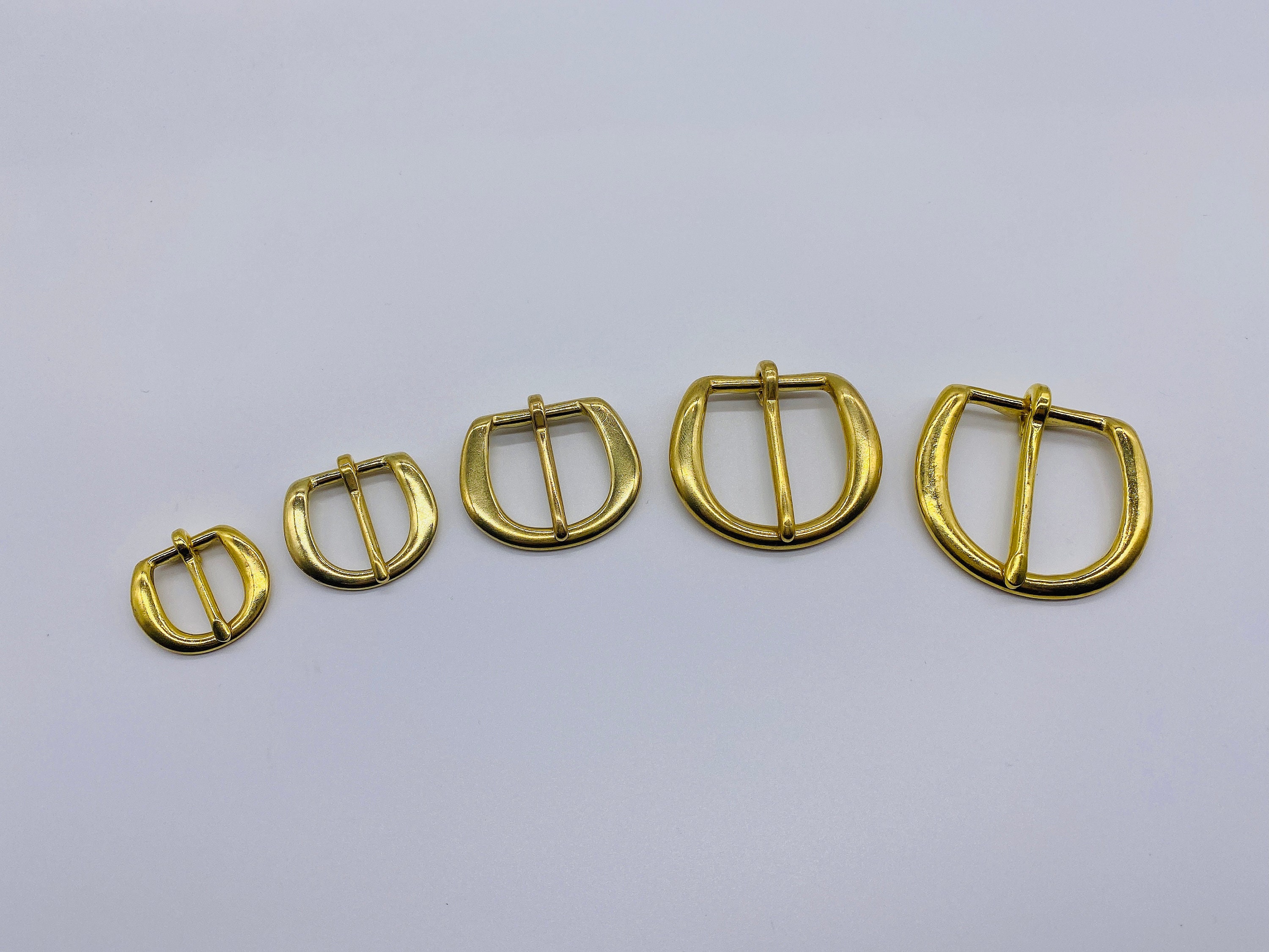 Solid brass pin belt buckle western style leather craft | Etsy