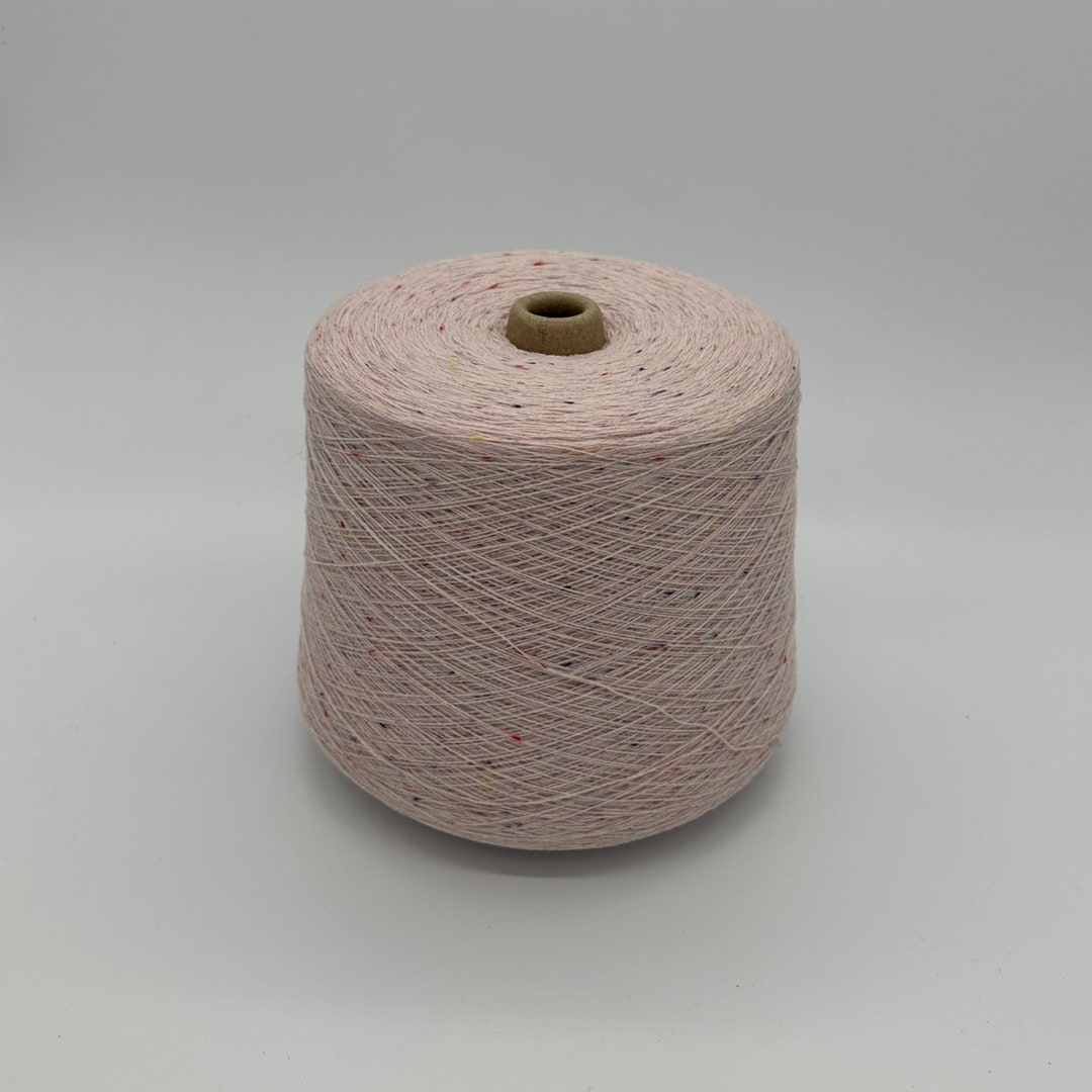 100% Pure Goat Cashmere Yarn Pink/dot 2/26s Large Cone - Etsy