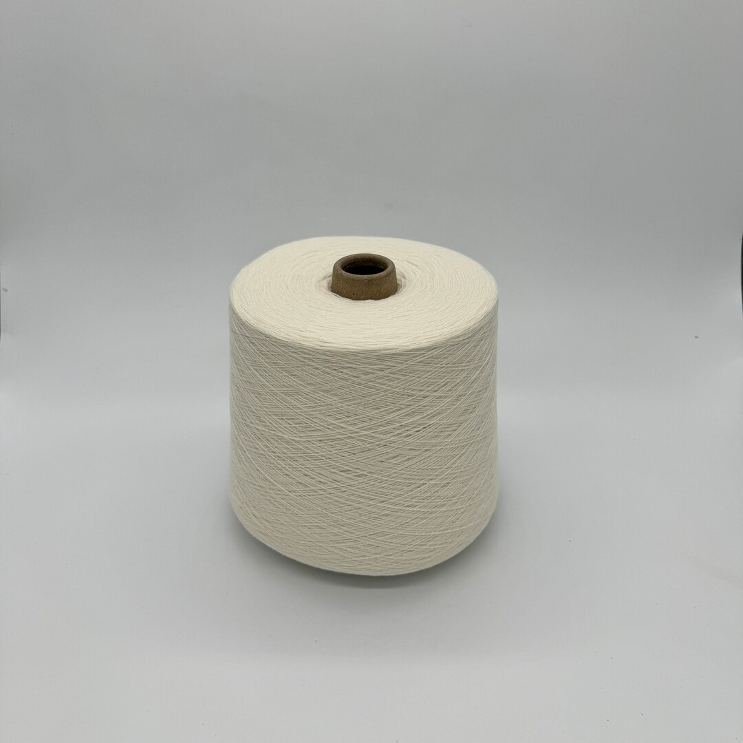 100% Pure Goat Cashmere Yarn White 2/26s Large Cone - Etsy