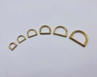 10 PCS Split D-rings D Ring for Straps Bags Purses Belting Leathercarft ...