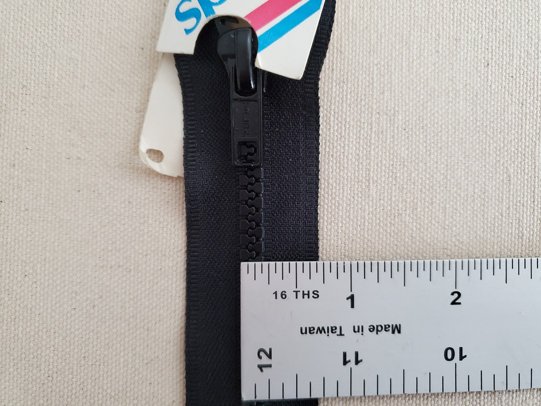 Vintage 20 Talon 5V Black Jacket Zipper 1pc - Etsy
