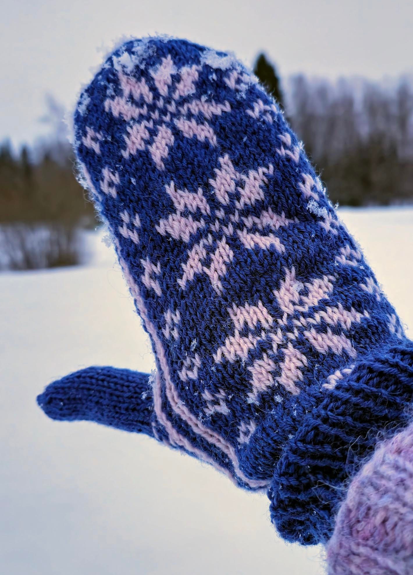 Northfield Mittens Knitting Pattern Digital Pdf, Nordic Colorwork, Fair ...