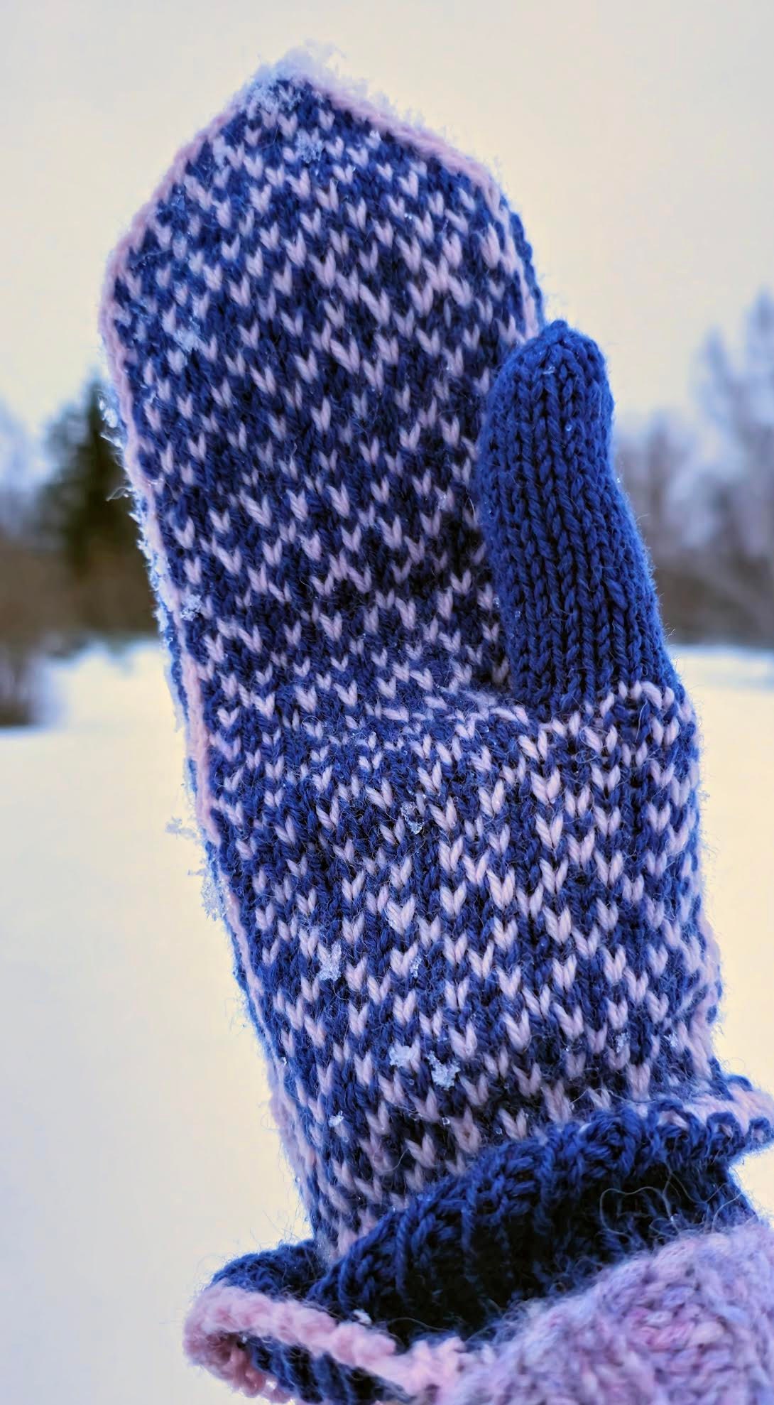 Northfield Mittens Knitting Pattern Digital Pdf, Nordic Colorwork, Fair ...