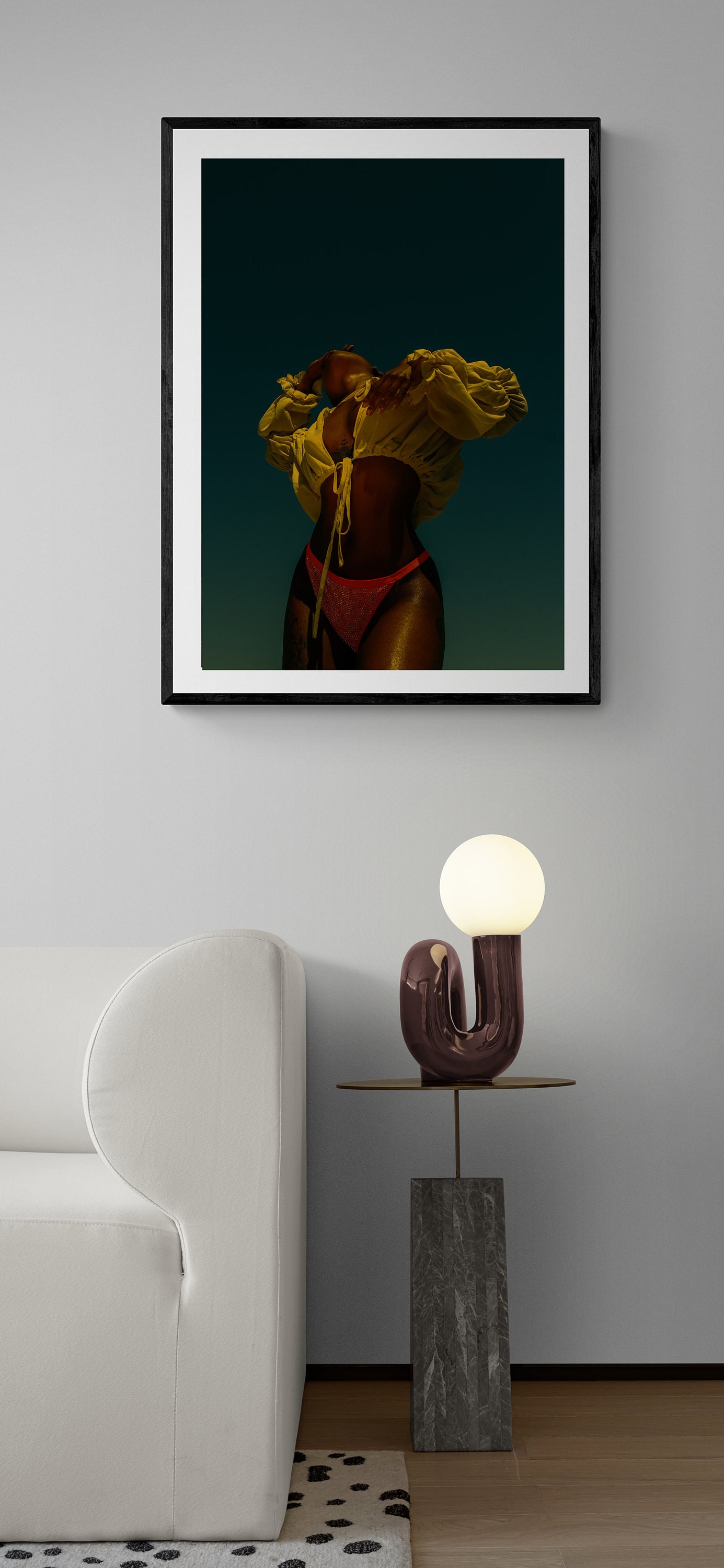 Fashion Photography Framed Print Female Model Wall Art - Etsy