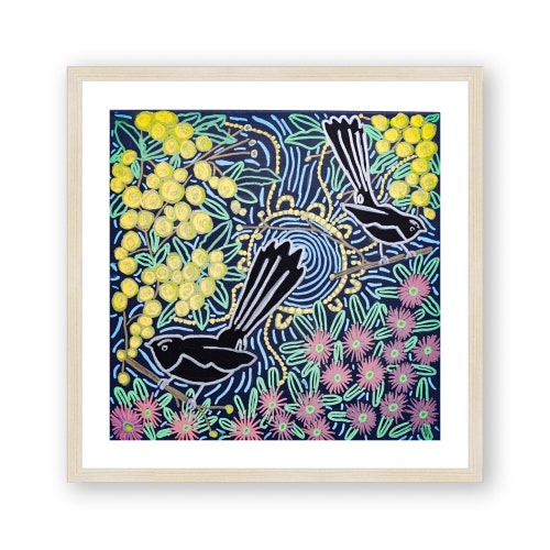Aboriginal Art Framed Print Indigenous Wall Art - Etsy Australia