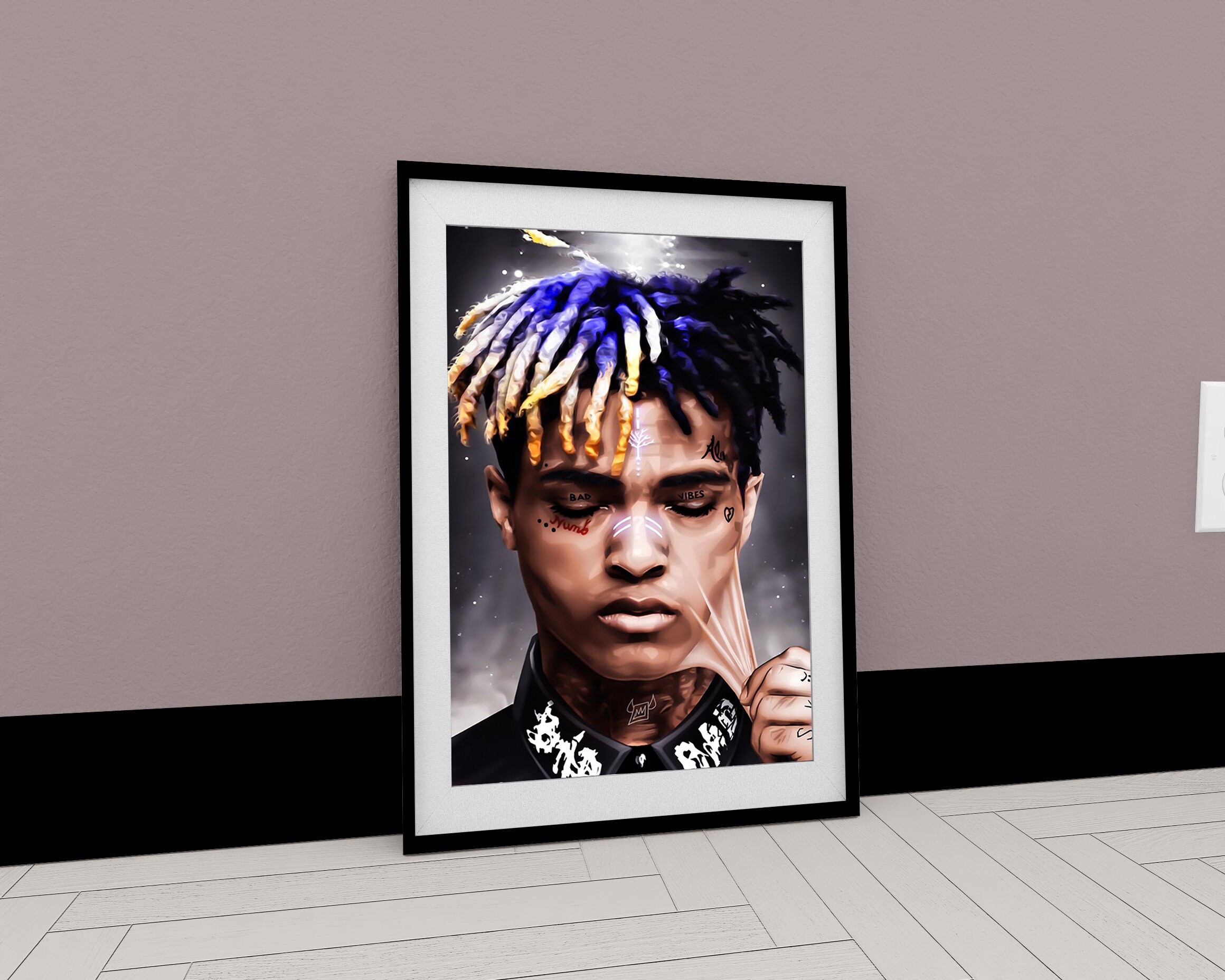 Xxxtentacion Custom Poster Xxxtentacion Print Poster Print Etsy