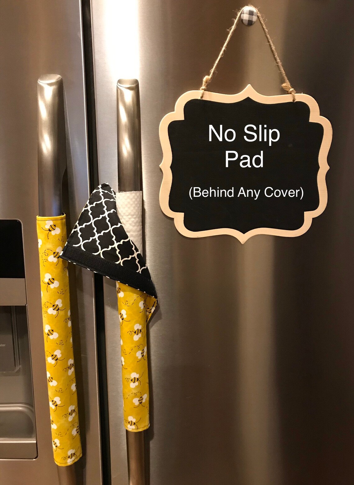 Grip Pad for Refrigerator Handle Covers - Stop Falling Handle Covers ...