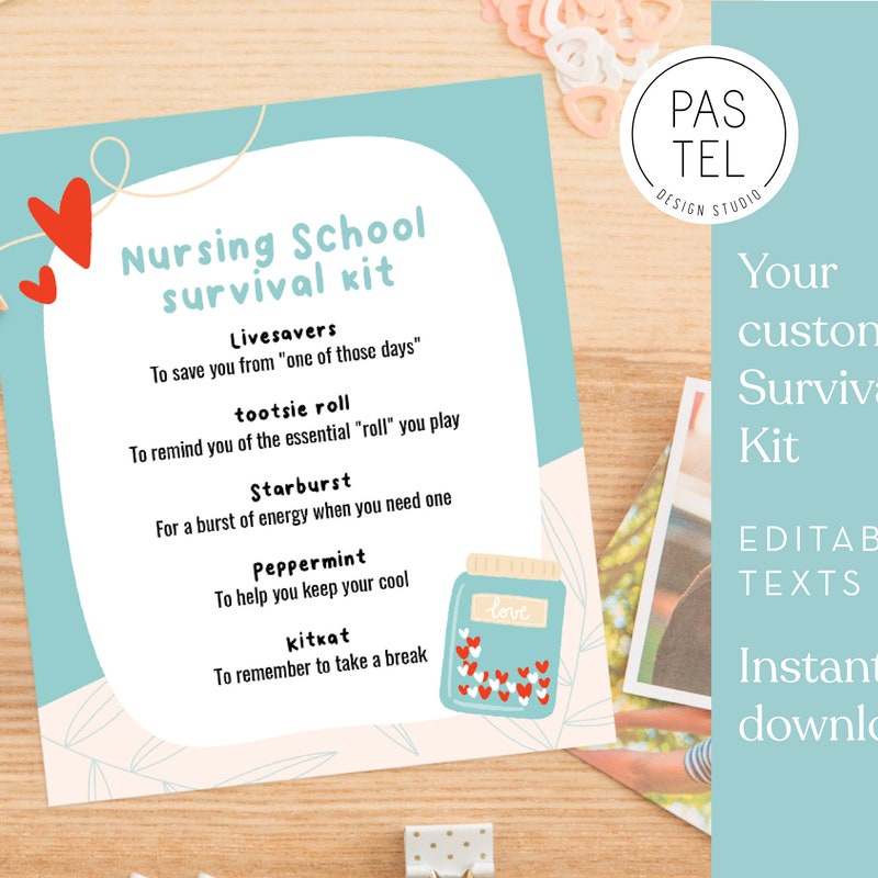 Nursing Survival Kit - Etsy