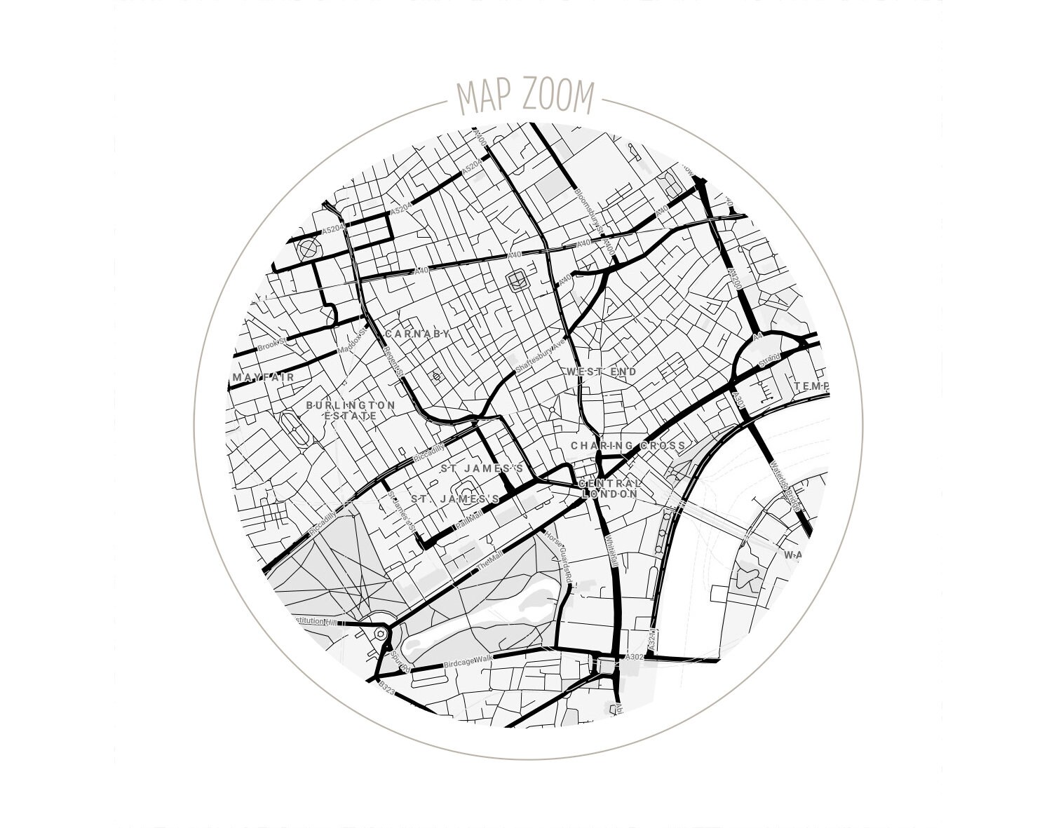 London City Map London City London Print London Wall Art - Etsy