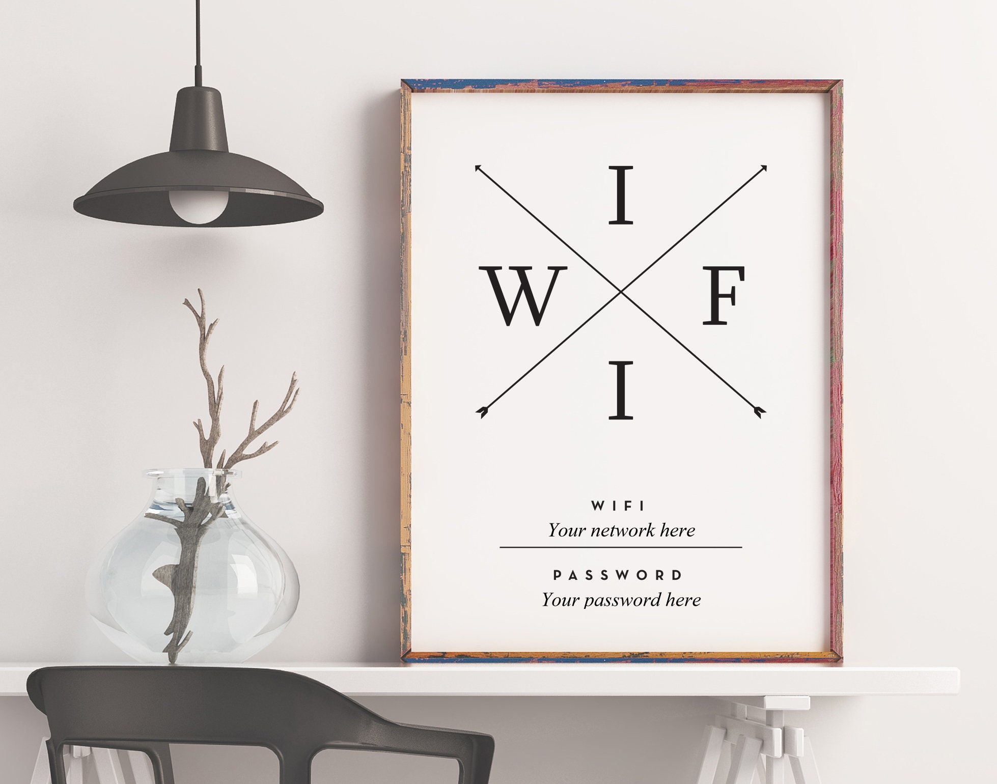 Wifi Password Sign PDF Wifi Sign Wifi Password Printable - Etsy Canada