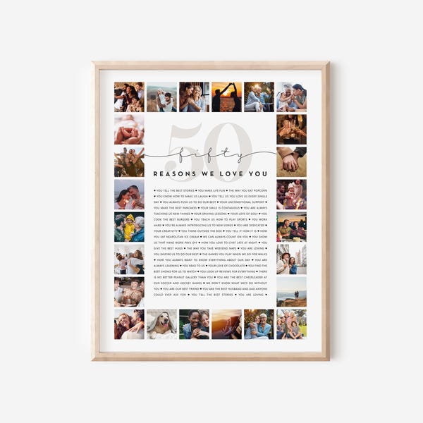Friend Collage Birthday - Etsy