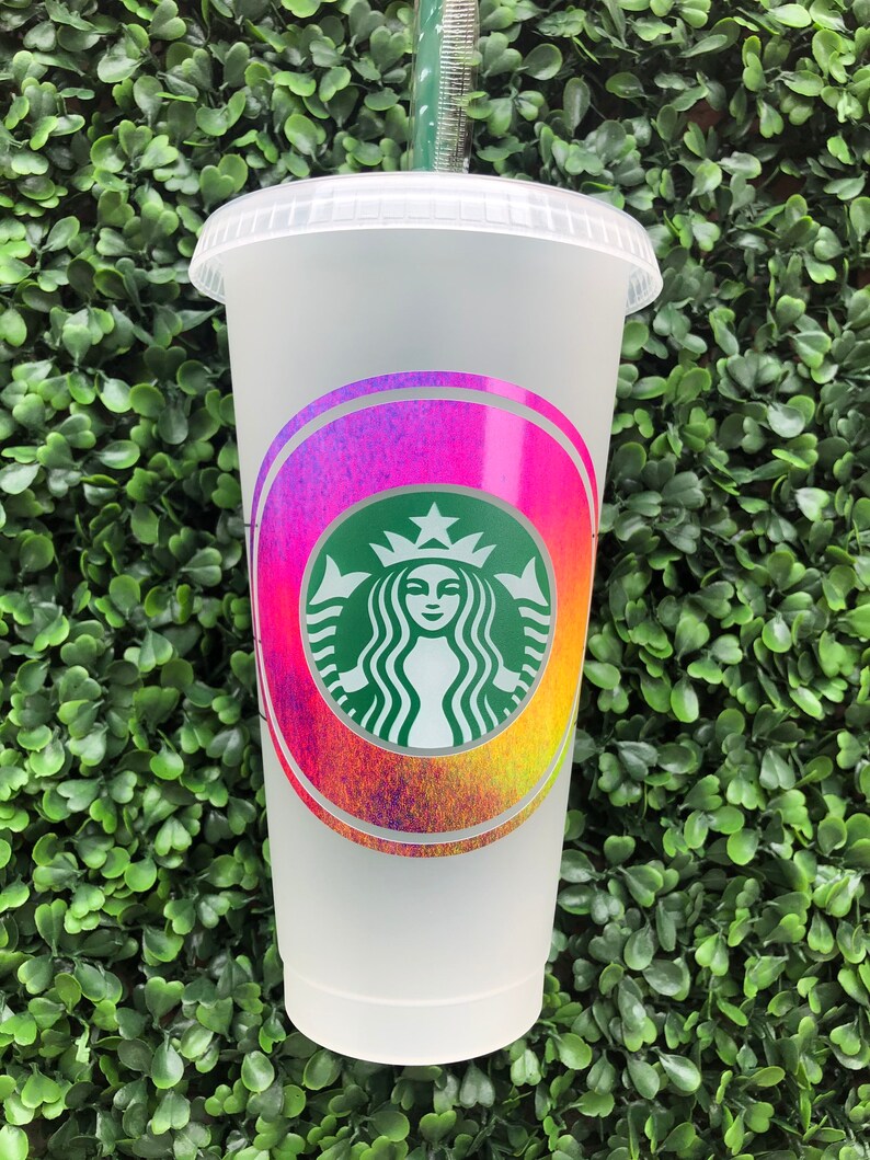 Water Color Starbucks Custom Cup/personalized Cup With - Etsy