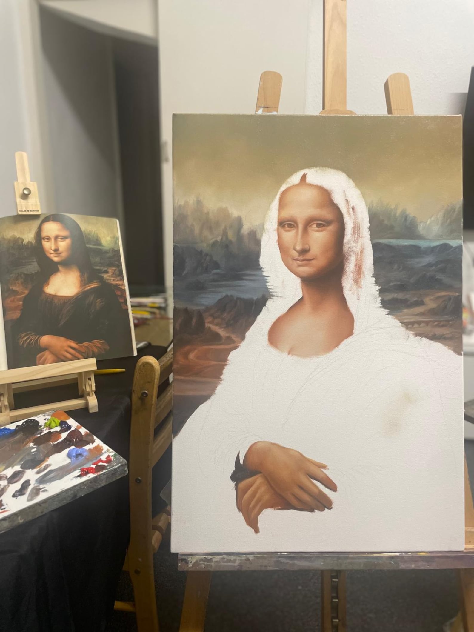 Mona Lisa Classic Oil Painting | Handmade Reproduction of Leonardo Da ...