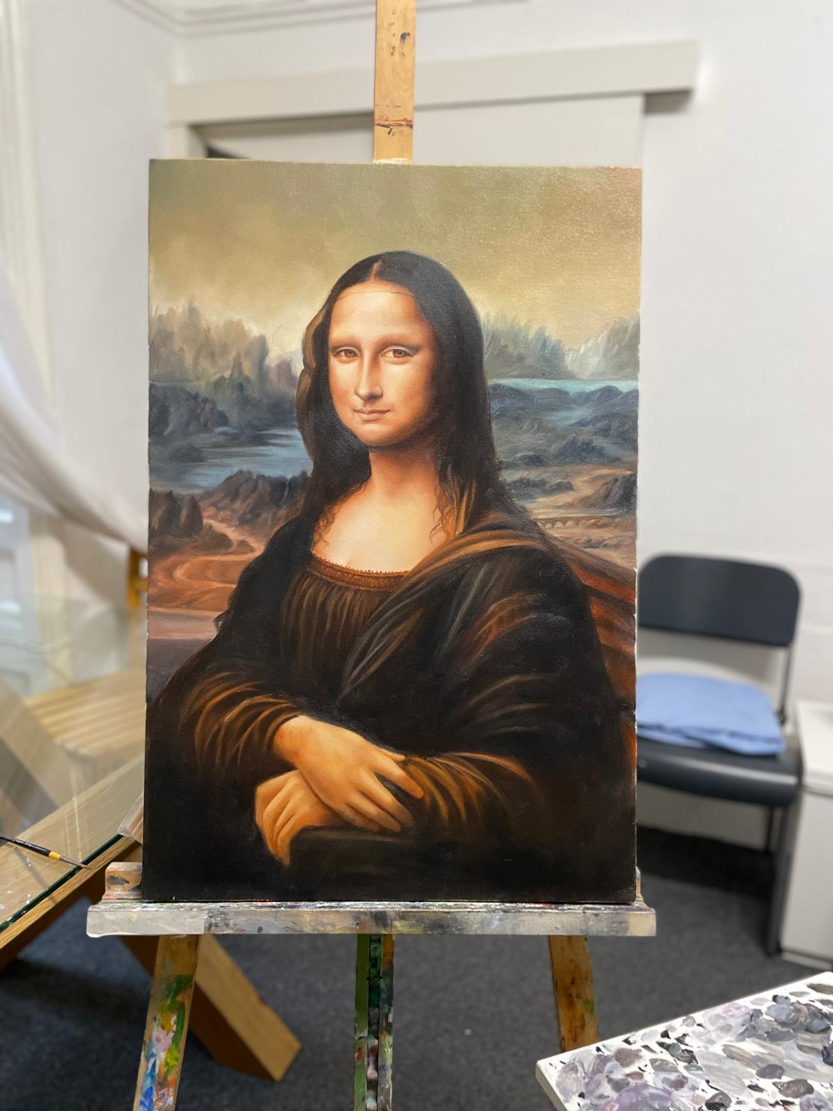 Mona Lisa Classic Oil Painting | Handmade Reproduction of Leonardo Da ...