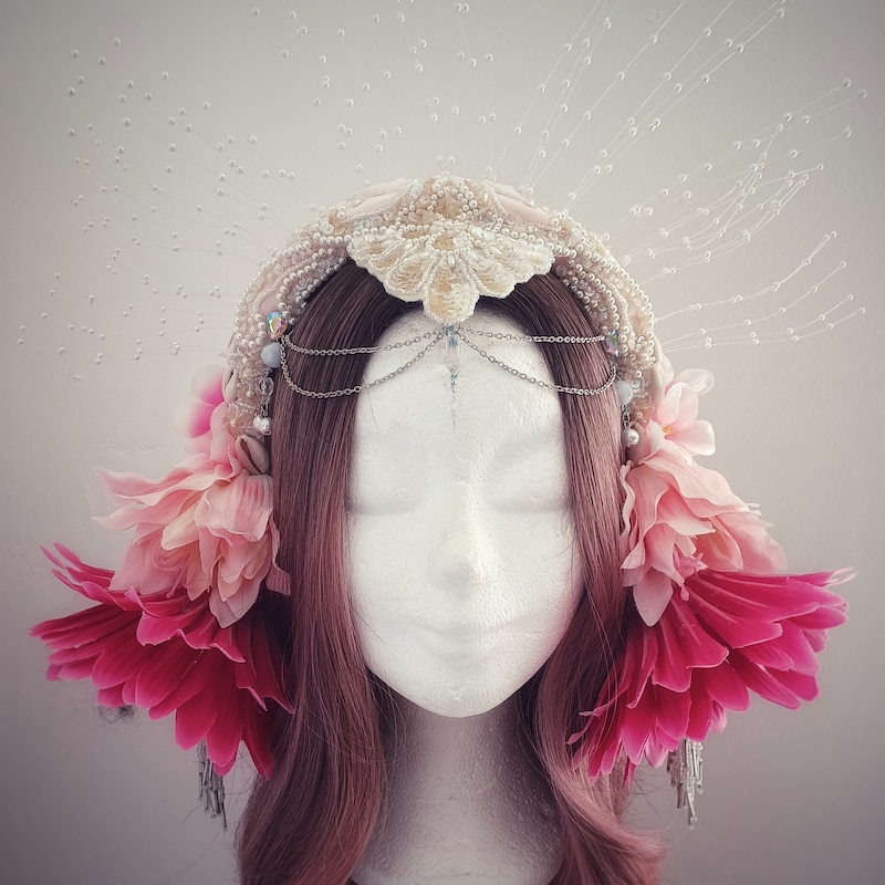 Flower Headdress - Etsy
