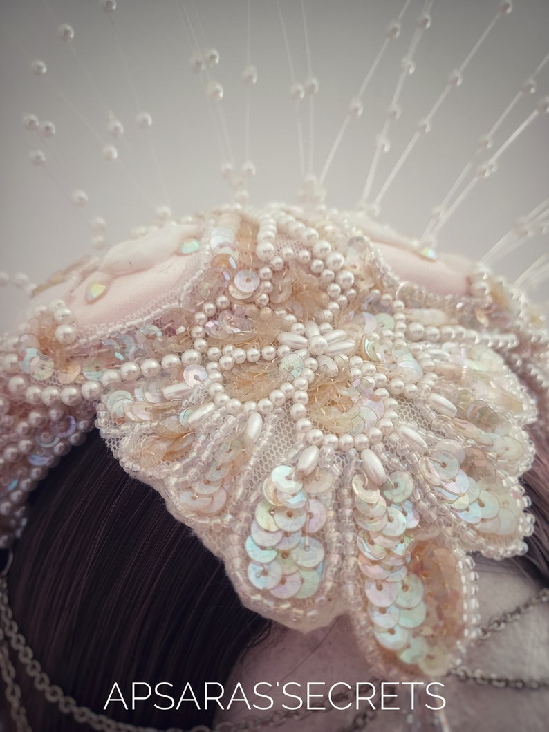 Beauty Pink Floral Headdress - Etsy