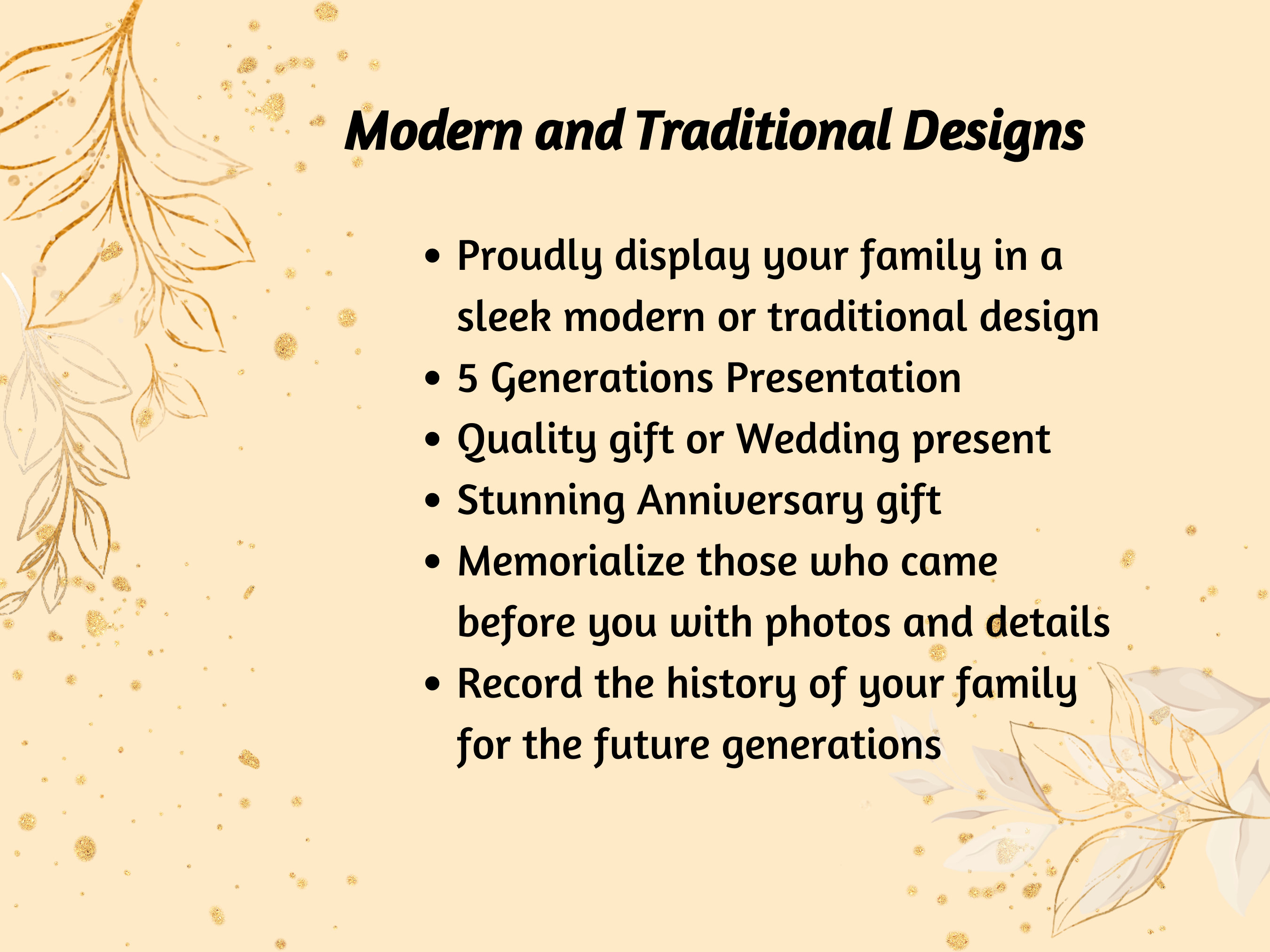 Family Poster Template Editable in Canva Tree Maker Printable 5 ...