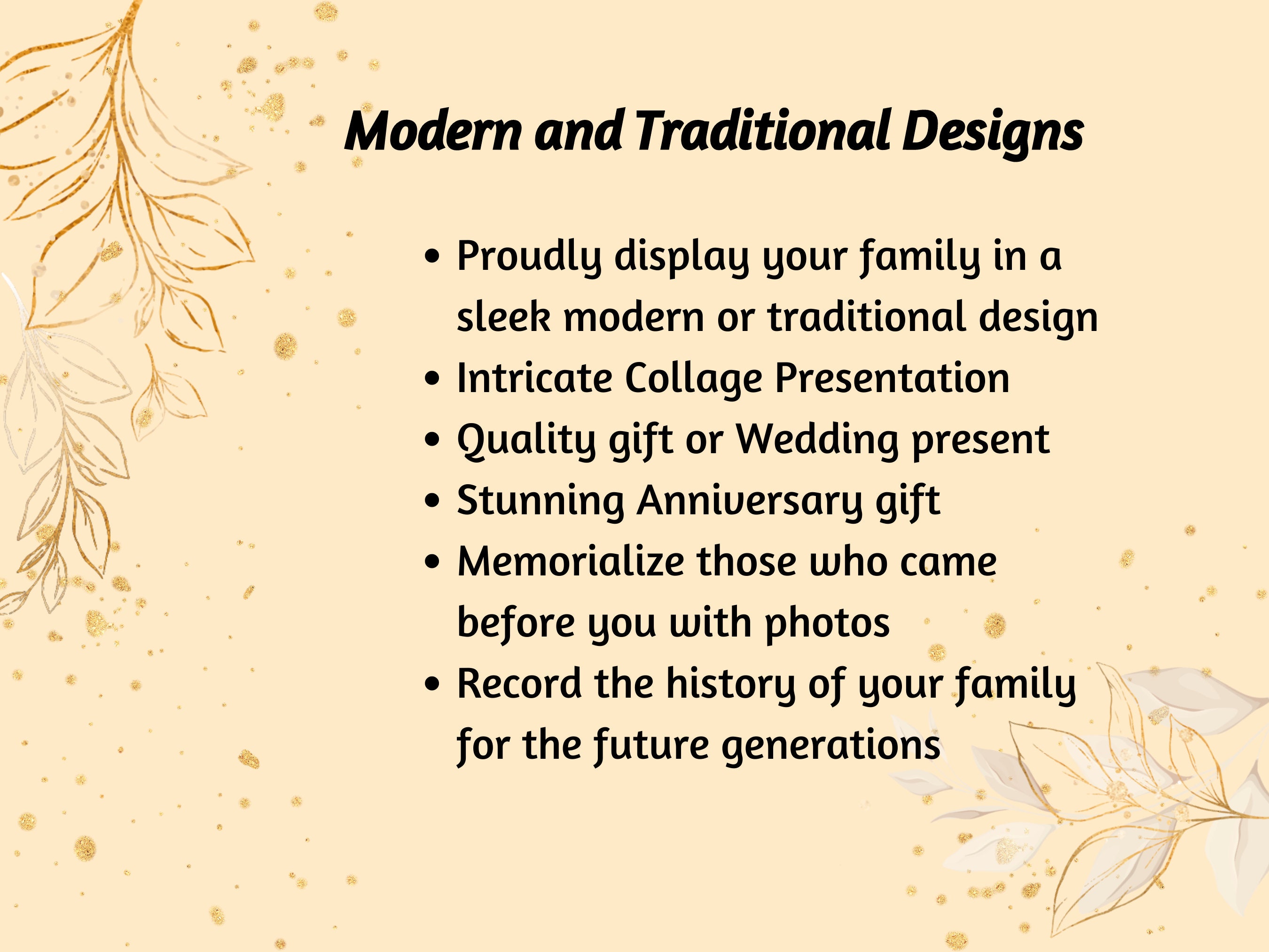 Family Poster Template Editable in Canva Tree Maker Printable Collage ...