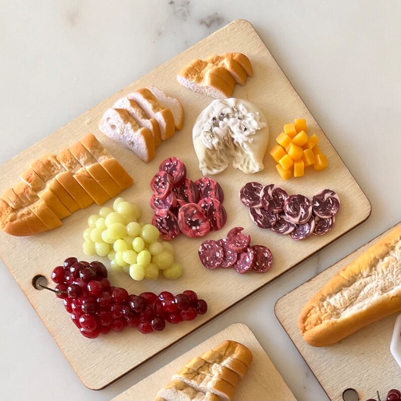 Faux Fake Food Christmas Ornaments Charcuterie Ornament Food - Etsy