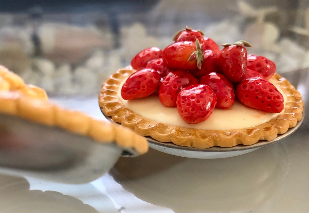 1:6 Scale Miniature Pie for Dolls, Doll Pretend Play Food, 12 Inch Doll ...