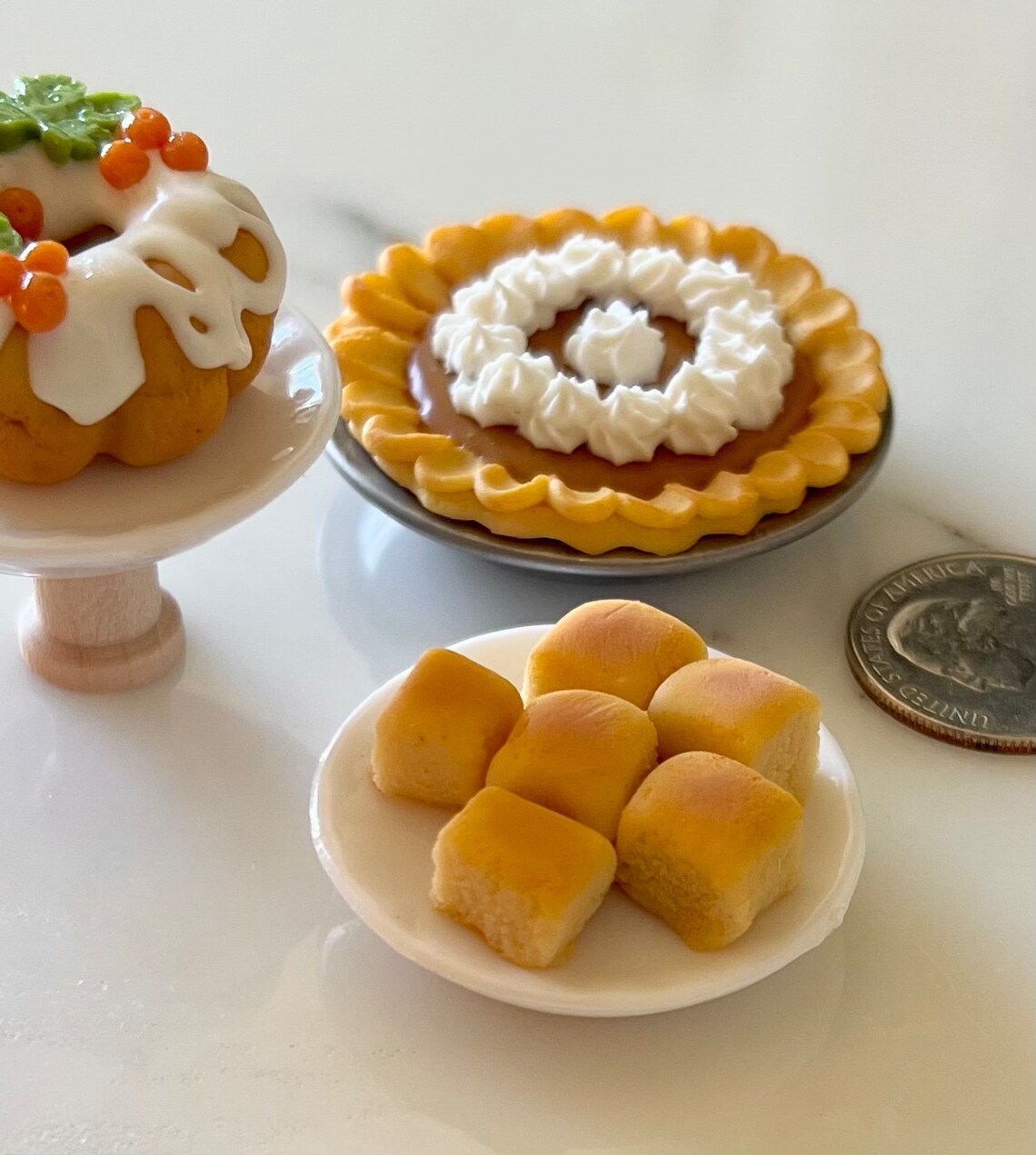 1:6 Scale Miniature Turkey Dinner Set for Blythe Style Dolls - Etsy