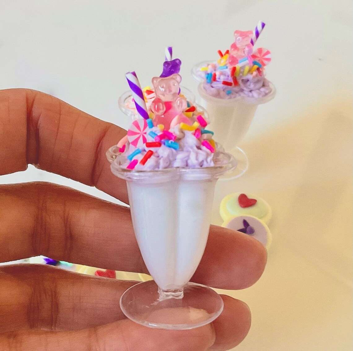 1:6 Scale Blythe Style Doll Milkshake Pretend Playfood for - Etsy