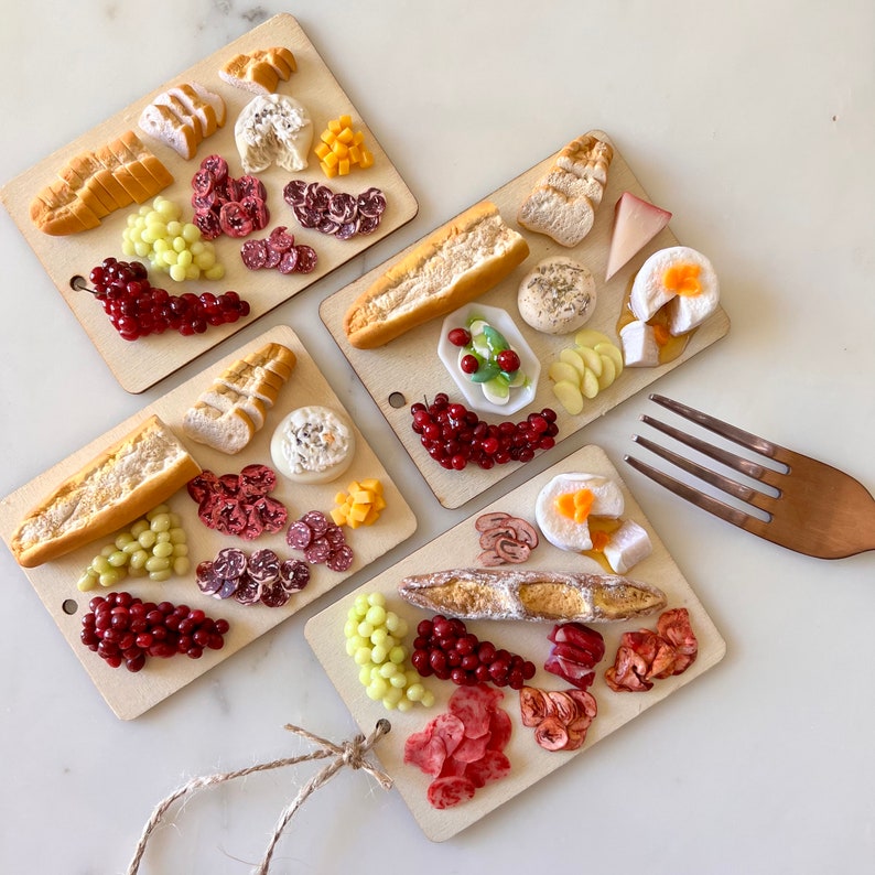 Faux Fake Food Christmas Ornaments Charcuterie Ornament Food - Etsy