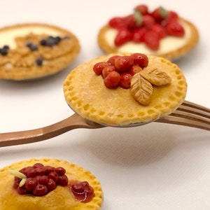 1:6 Scale Miniature Pie for Dolls, Doll Pretend Play Food, 12 Inch Doll ...