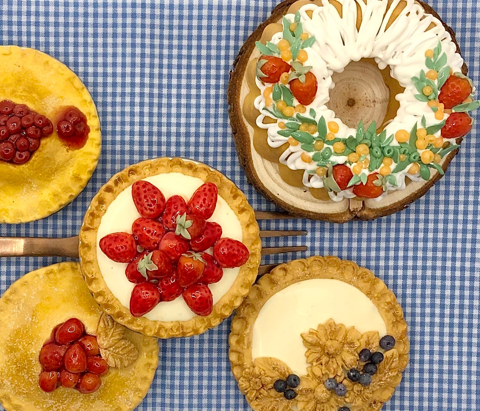 1:6 Scale Miniature Pie for Dolls Doll Pretend Play Food 12 - Etsy