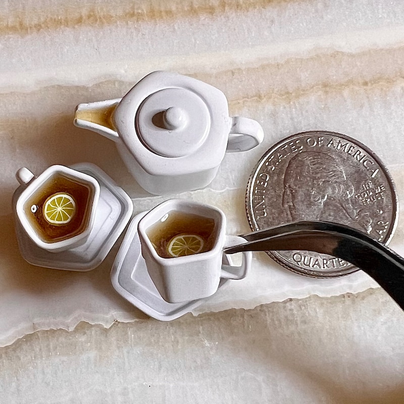 Miniature Tea Set - Etsy