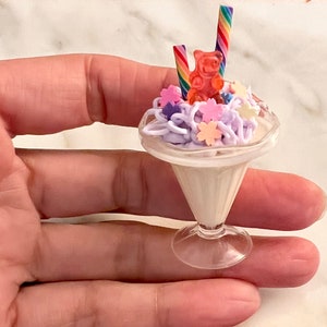 1:6 Scale Blythe Style Doll Milkshake, Pretend Playfood for Dolls, Doll ...