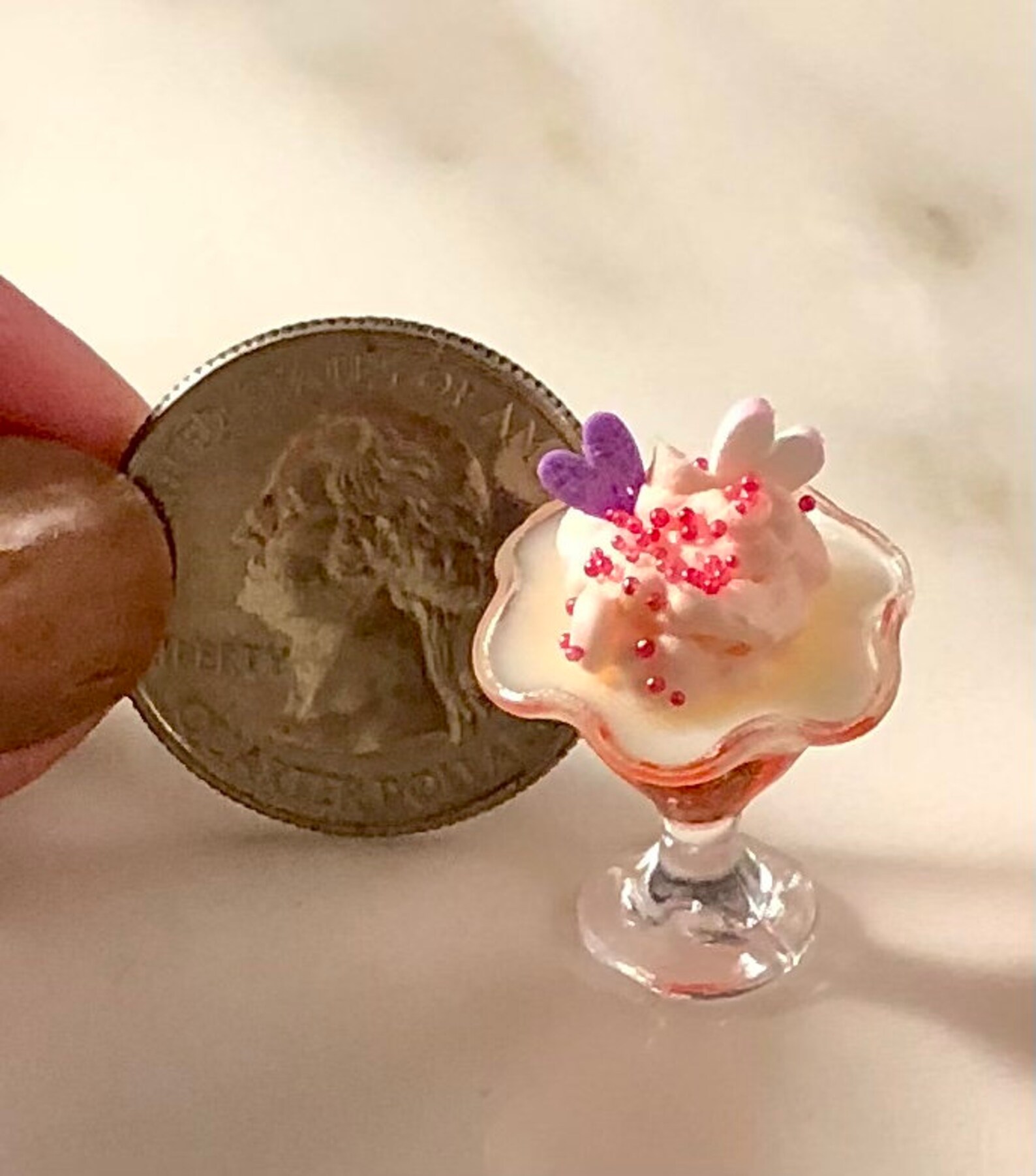 1:8 Scale Miniature Milkshakes for Dolls and Dollhouses. Miniature Fake ...