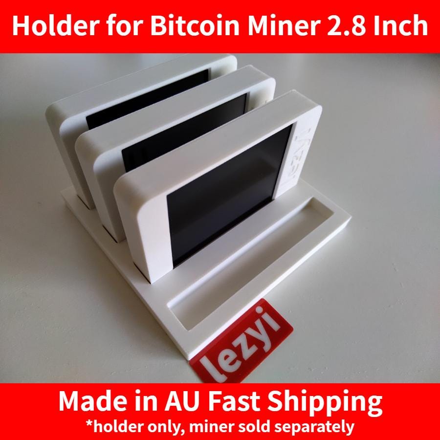 Lezyi Bitcoin Miner Holder/stand/rack/base Suit Most 2.8 Inch Miners - Etsy
