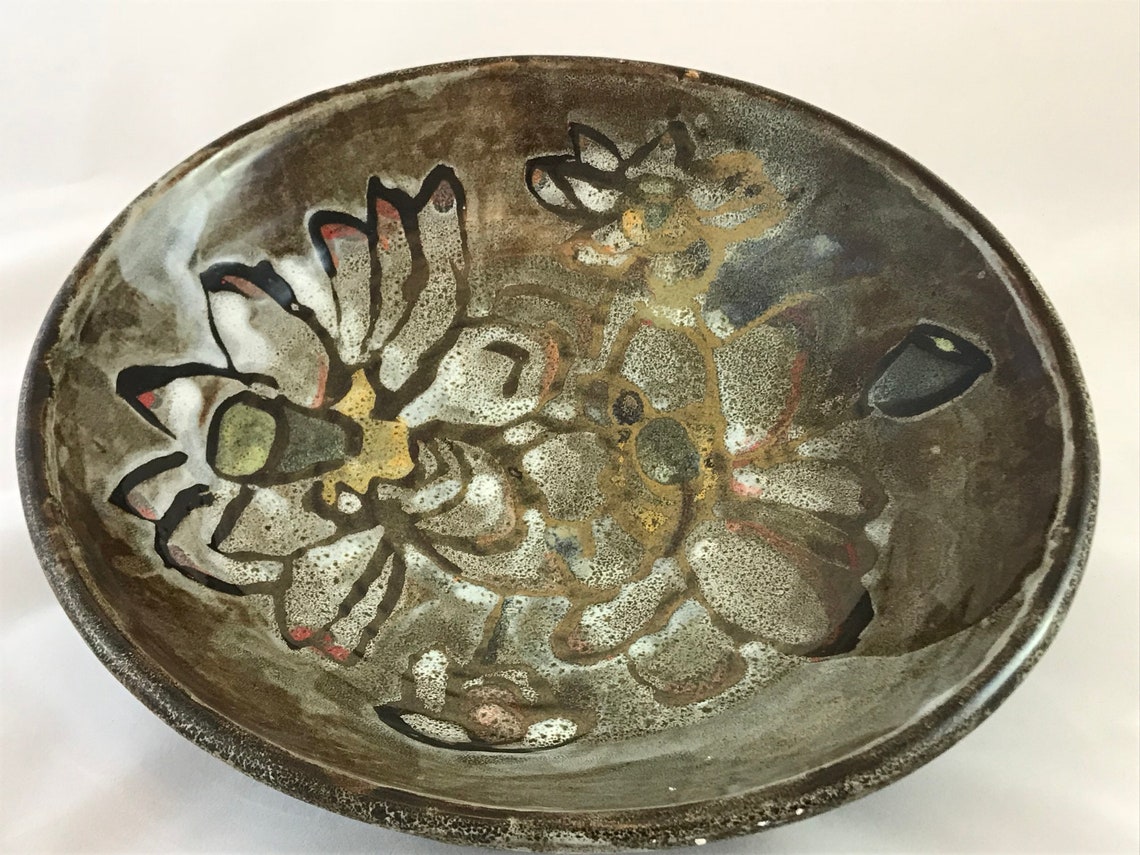 Handmade Ceramic Lotus Flower Dish - Etsy